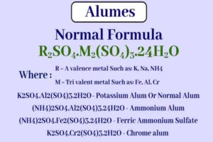 Potassium Alum: Properties, Preparation, Uses – Chemistry Page