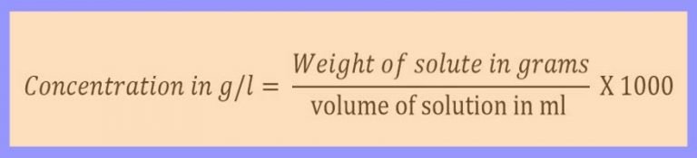 Molarity Formula : What is Molarity and Normality with Solved Examples ...