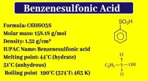 What is Benzenesulfonic Acid used for? Properties
